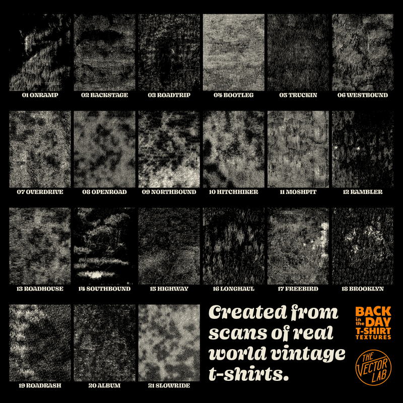 Back in the Day Textures - TheVectorLab