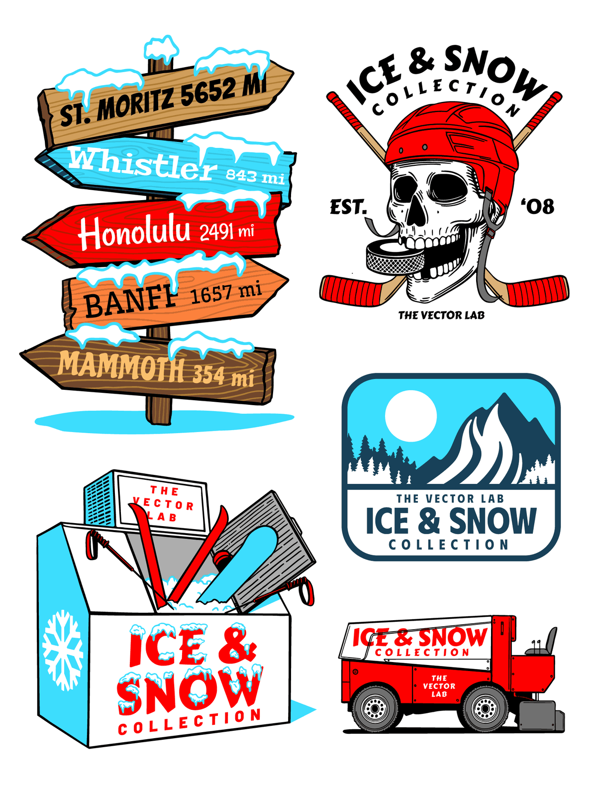 Ice & Snow - TheVectorLab