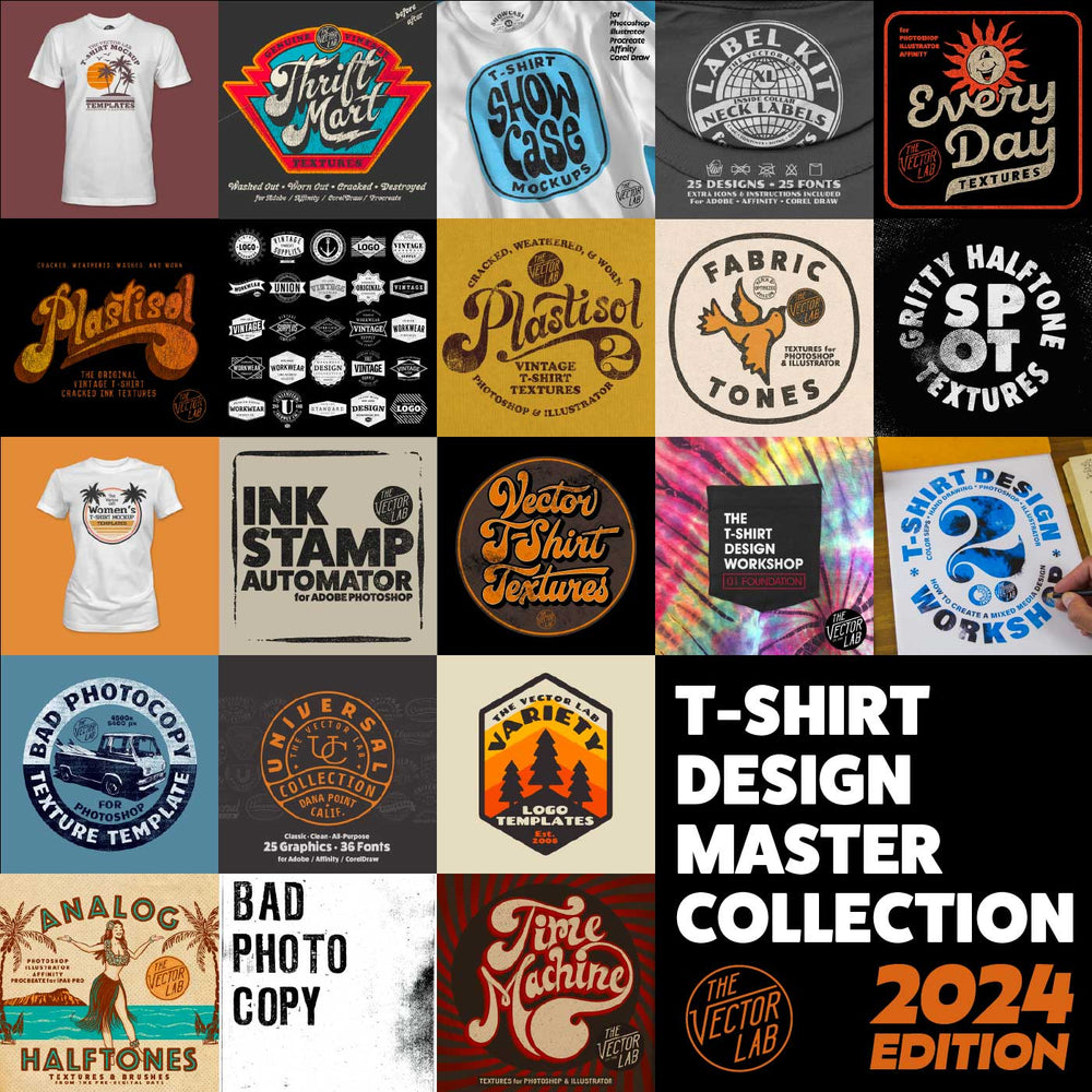 T-Shirt & Graphic Design Resources & Tutorials by Ray Dombroski