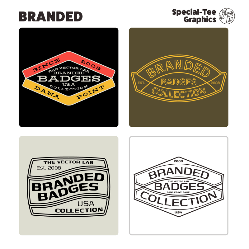 Branded Badges - TheVectorLab