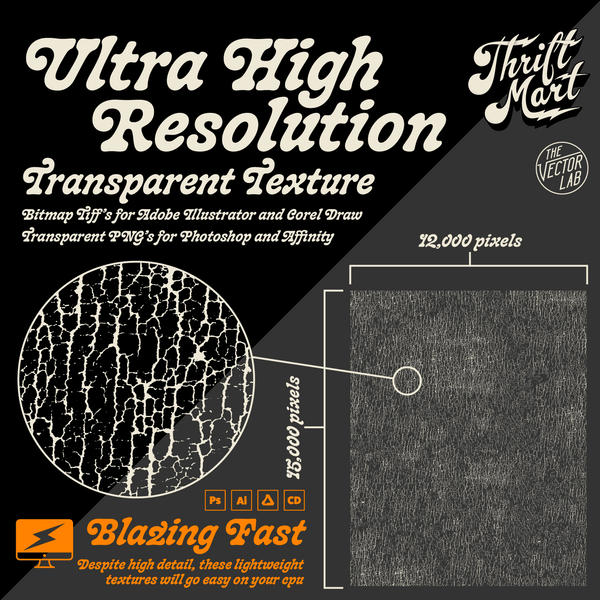 Thrift Mart Textures - TheVectorLab