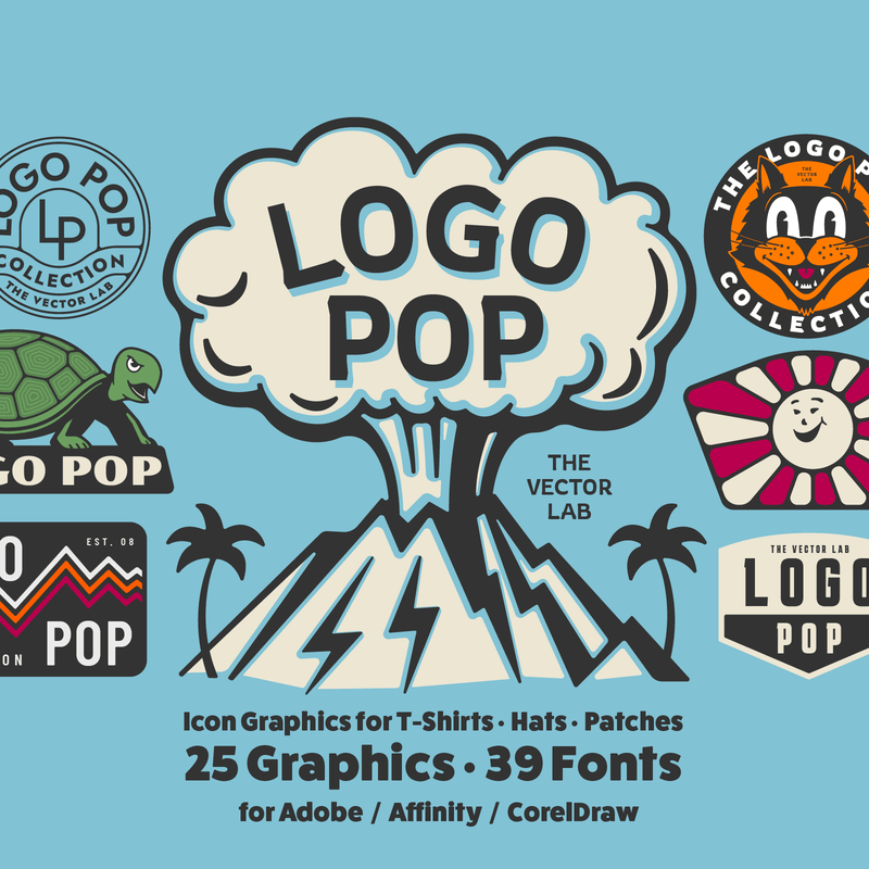 Logo Pop - TheVectorLab